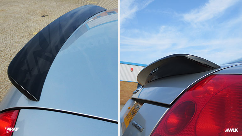 Spoiler Wraps, Vehicle Spoiler Wrapping, Spoiler Wrap, Vinyl Spoiler ...